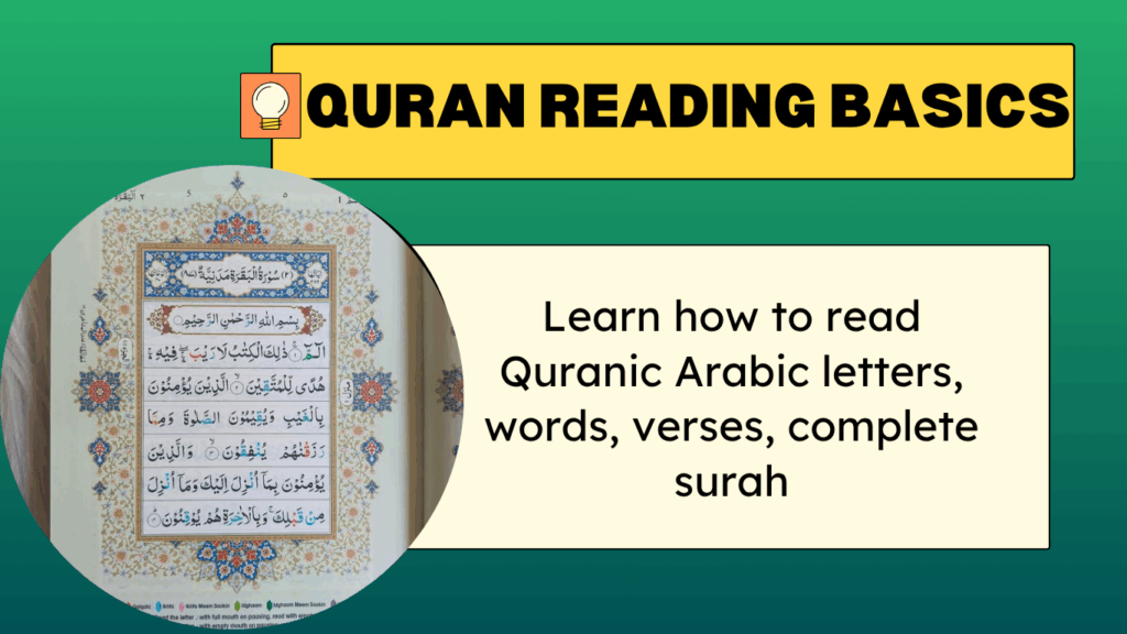 Learn Quran Reading Basics and Tajweed Rules – Nour Al-Huda